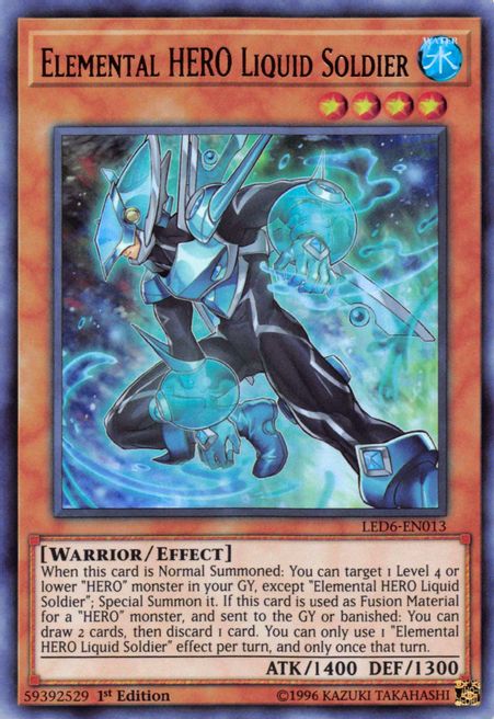 Elemental HERO Liquid Soldier - Legendary Duelists: Magical Hero - YuGiOh