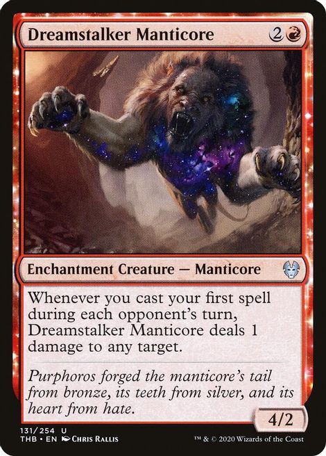 Dreamstalker Manticore - Theros Beyond Death - Magic: The Gathering