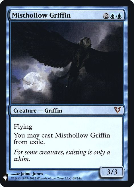 Misthollow Griffin - The List Reprints - Magic: The Gathering