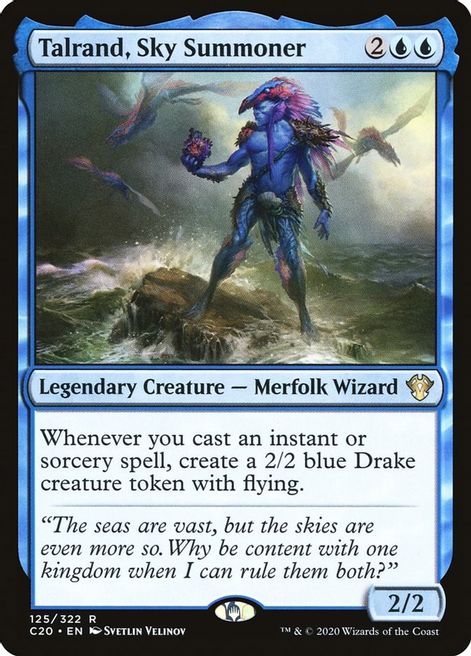 Talrand, Sky Summoner - Commander 2020 - Magic: The Gathering