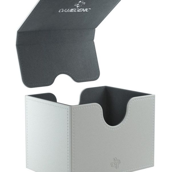 GameGenic Sidekick Deck Box - White (Holds 100+) - GameGenic Deck Boxes ...