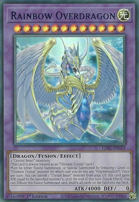 Rainbow Overdragon (Blue) - Legendary Duelists: Season 1 - YuGiOh