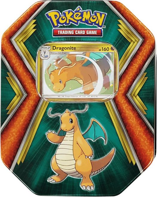 Dragonite Dragons Tin - Miscellaneous Cards & Products - Pokemon