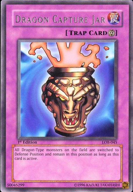 Dragon Capture Jar - The Legend of Blue Eyes White Dragon - YuGiOh
