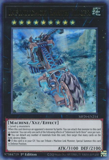 Infinitrack Earth Slicer - 2020 Tin of Lost Memories - YuGiOh