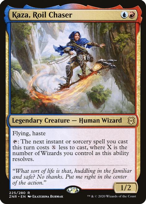 Kaza, Roil Chaser - Zendikar Rising - Magic: The Gathering Kaza, Roil Chaser - Zendikar Rising - Magic: The Gathering