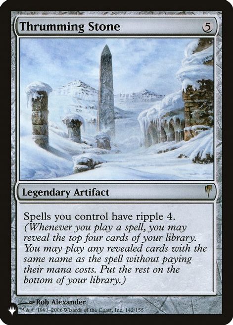 Thrumming Stone - The List Reprints - Magic: The Gathering