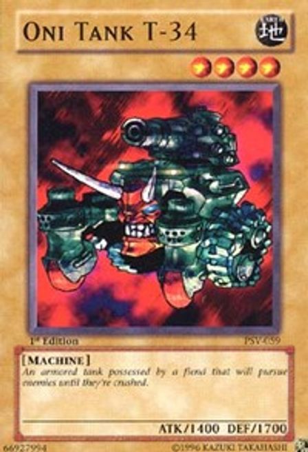 Oni Tank T-34 - Pharaoh's Servant - YuGiOh