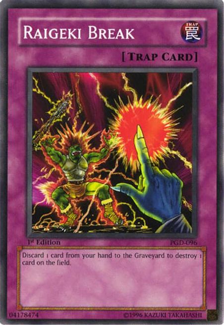 Raigeki Break - Pharaonic Guardian - YuGiOh