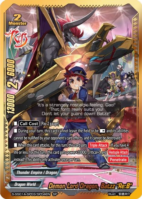 Demon Lord Dragon, Batzz "Re:B" (SP) - Buddy Ragnarok - Future Card ...