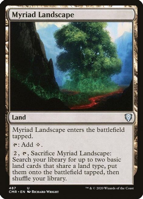 Myriad Landscape - Commander Legends - Magic: The Gathering