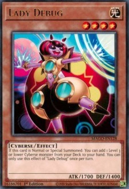 Lady Debug - Maximum Gold - YuGiOh
