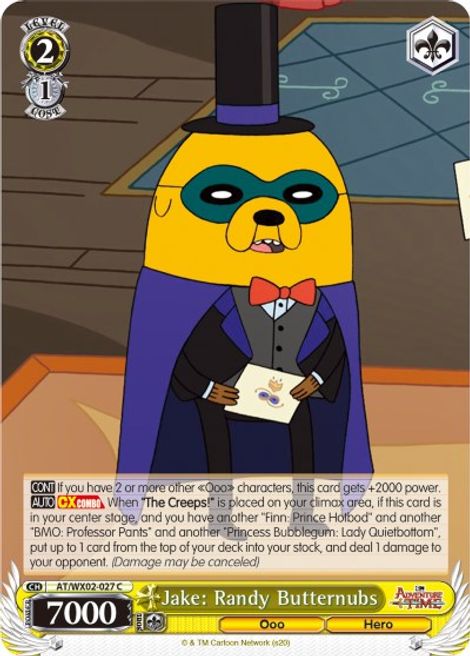 Jake: Randy Butternubs - Adventure Time - Weiss Schwarz