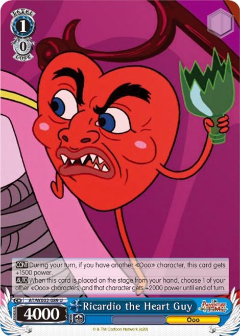 Ricardio the Heart Guy - Adventure Time - Weiss Schwarz