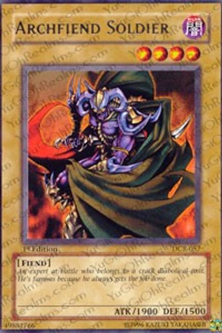 Archfiend Soldier - Dark Crisis - YuGiOh