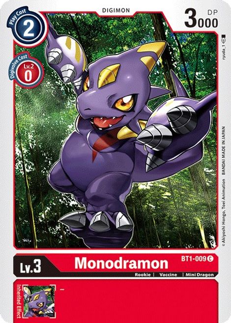 Monodramon - Release Special Booster - Digimon Card Game