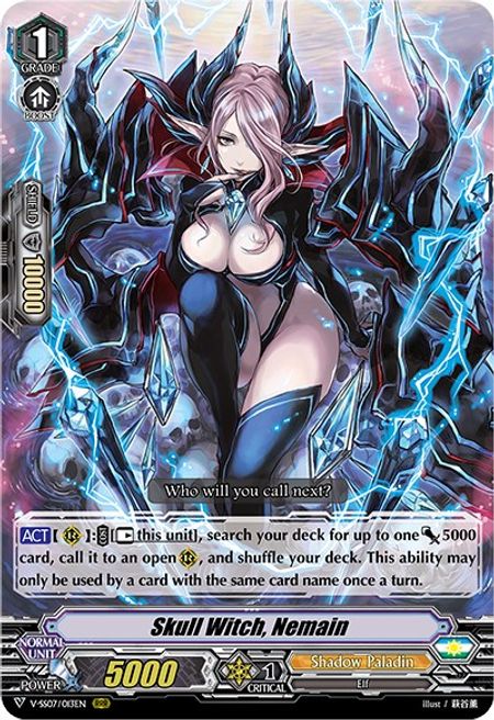 Skull Witch, Nemain - V-SS07: Clan Selection Plus Vol.1 - Cardfight Vanguard