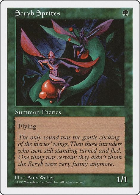 Scryb Sprites - Fifth Edition - Magic: The Gathering