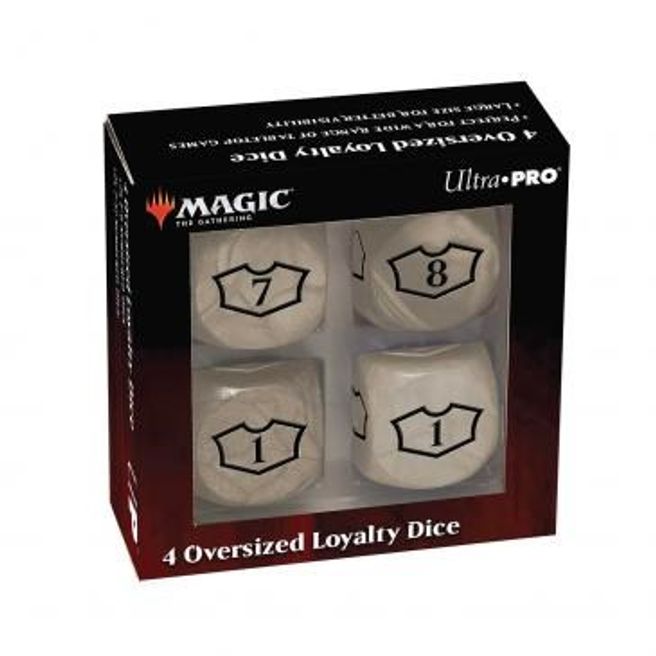 Deluxe Plains Loyalty Dice with 7-12 for Magic - White (22mm) - Ultra ...
