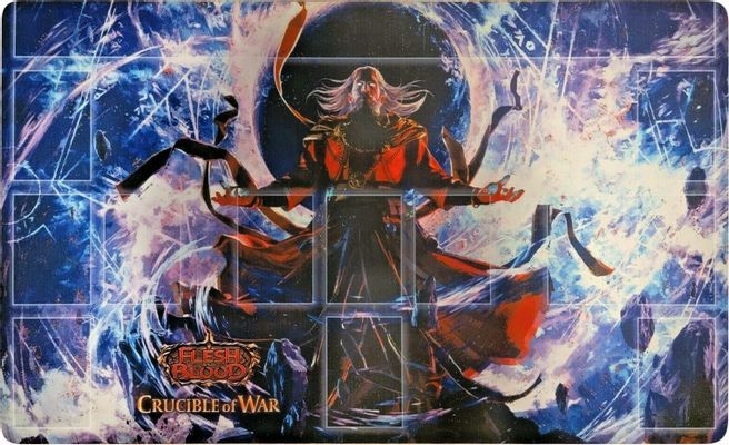 Crucible of War Playmat - Gaze the Ages - Flesh and Blood Playmats ...