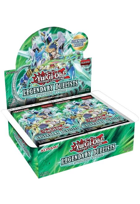 Legendary Duelists: Synchro Storm Booster Box [1st Edition] - Legendary Duelists: Synchro Storm ...