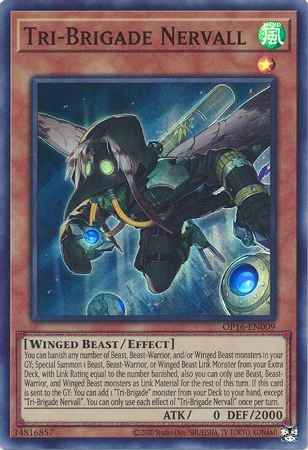 Tri-Brigade Nervall - OTS Tournament Pack 16 - YuGiOh