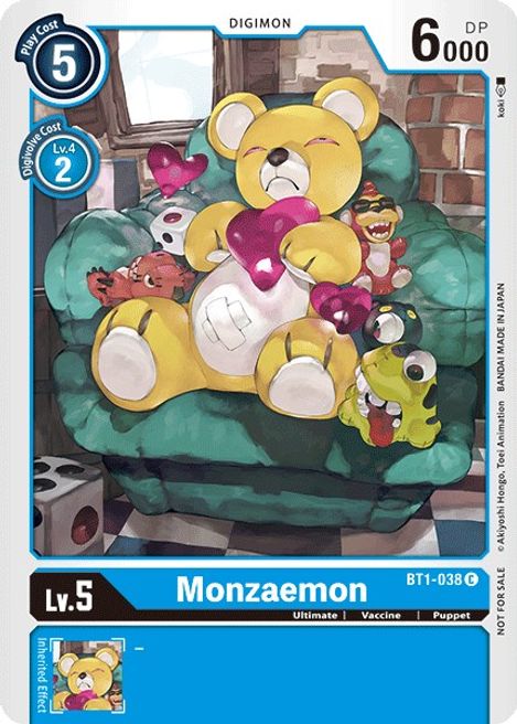 Monzaemon - BT1-038 (Official Tournament Pack Vol.2) - Release Special ...