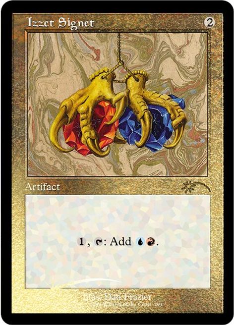 Izzet Signet (Foil Etched) - Secret Lair Drop Series - Magic: The Gathering