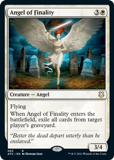 Angel of Finality - Commander: Adventures in the Forgotten Realms ...