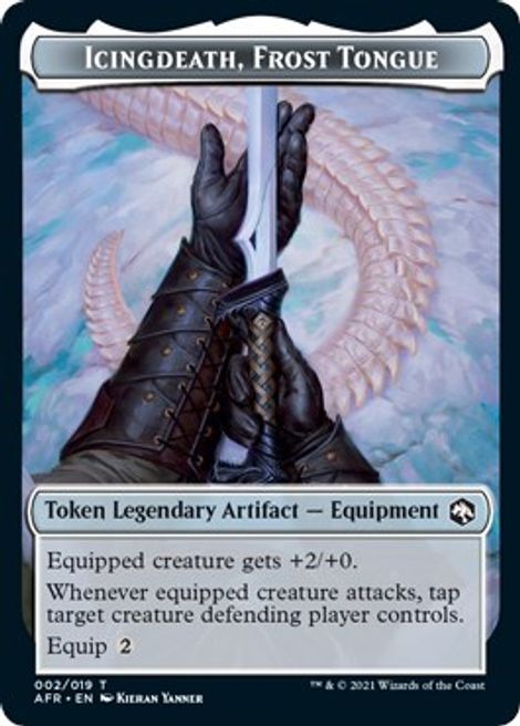 Icingdeath, Frost Tongue Token - Adventures in the Forgotten Realms ...
