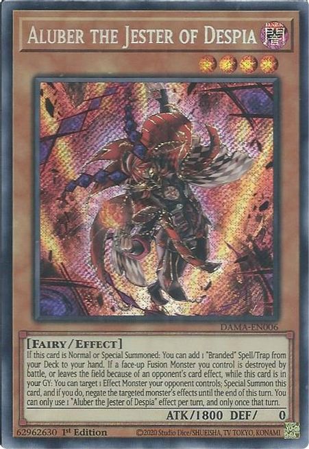 Aluber the Jester of Despia - Dawn of Majesty - YuGiOh