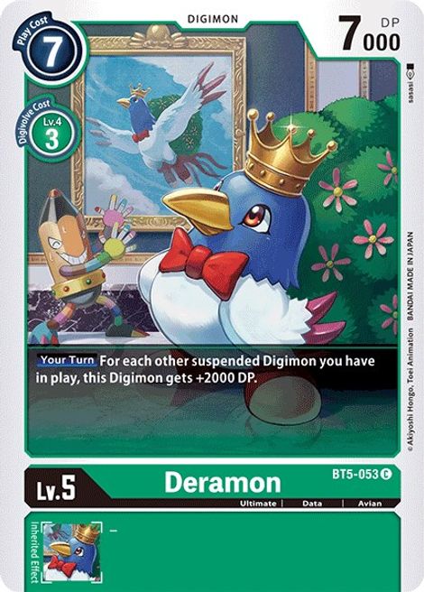 Deramon - Battle of Omni - Digimon Card Game