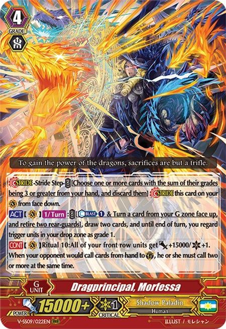 Dragprincipal, Morfessa - V-SS09: Revival Selection - Cardfight Vanguard