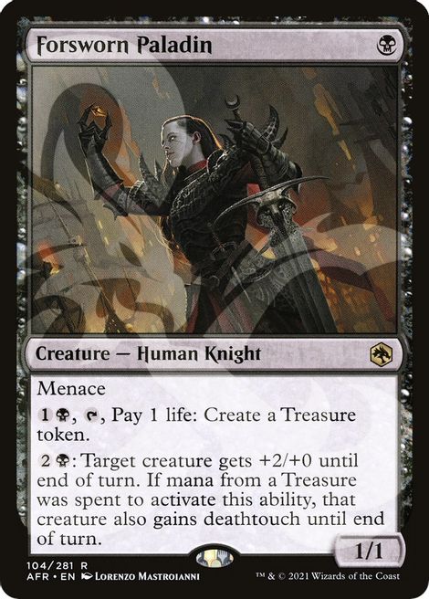Forsworn Paladin - AFR Ampersand Promos - Magic: The Gathering