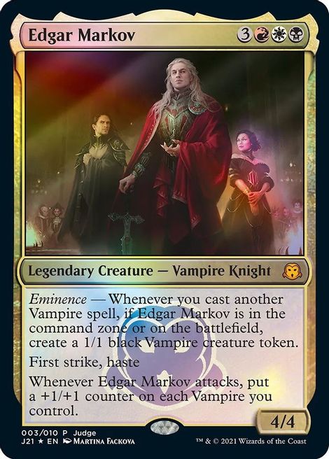 Edgar Markov - Judge Promos - Magic: The Gathering