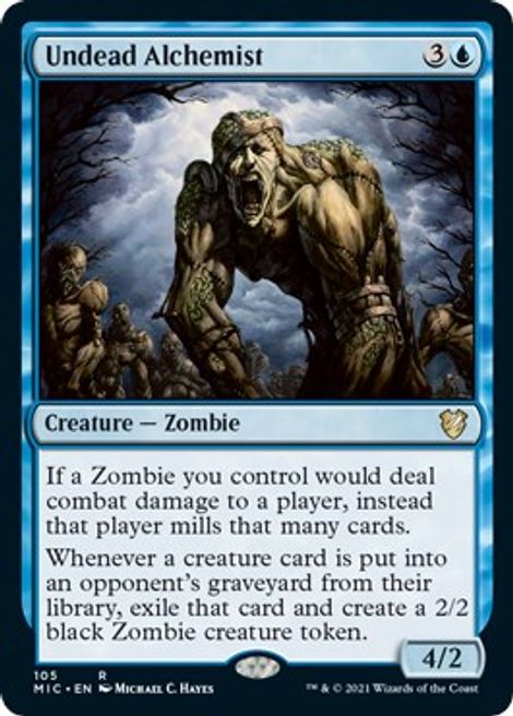 Undead Alchemist - Commander: Innistrad: Midnight Hunt - Magic: The ...