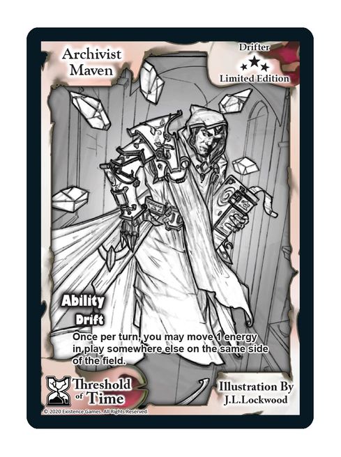 Archivist Maven (Limited Edition) - Limited Edition Sketch Cards ...