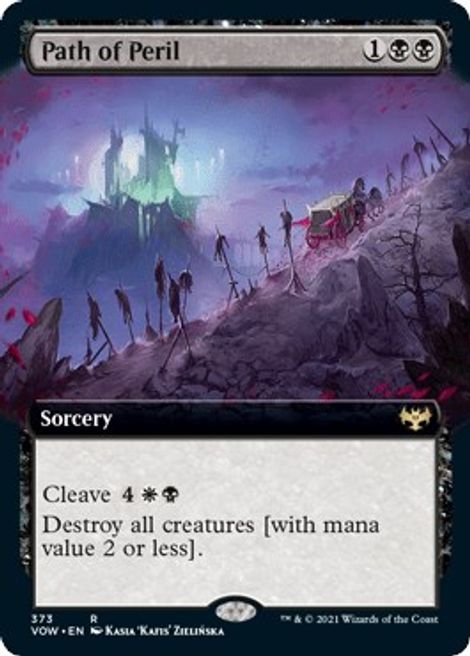Path of Peril (Extended Art) - Innistrad: Crimson Vow - Magic: The ...
