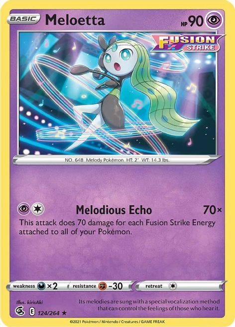 Meloetta - SWSH08: Fusion Strike - Pokemon
