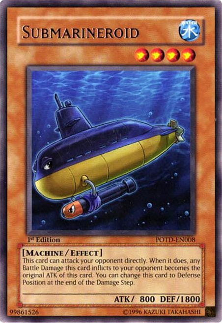 Submarineroid - Power of the Duelist - YuGiOh