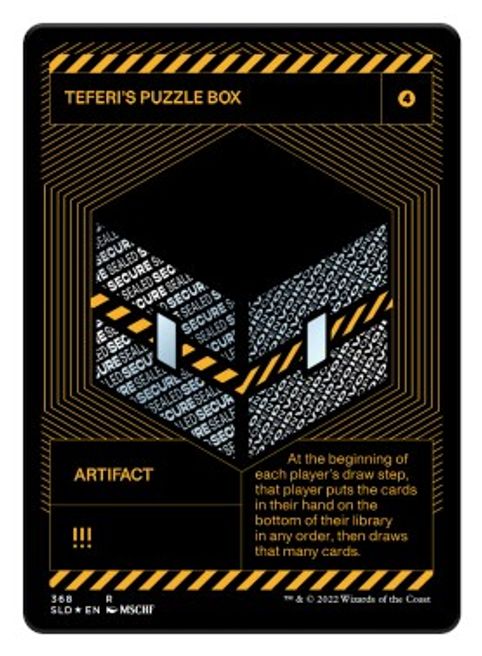 Teferi's Puzzle Box (Silver Laminate) - Secret Lair Drop Series - Magic ...