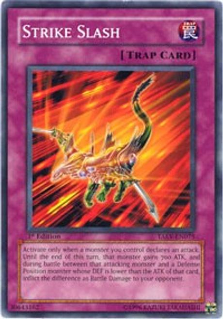 Strike Slash - Tactical Evolution - YuGiOh