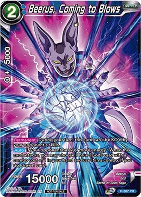 Beerus, Coming to Blows (Tournament Pack Vol. 7) - Tournament Promotion ...