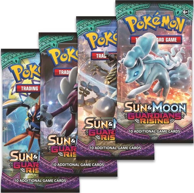 Guardians Rising Booster Pack Art Bundle [Set of 4] - SM - Guardians ...