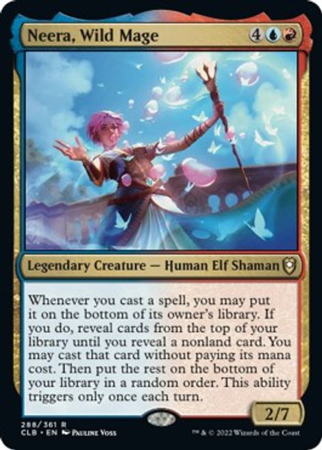 Neera, Wild Mage - Commander Legends: Battle for Baldur's Gate - Magic ...