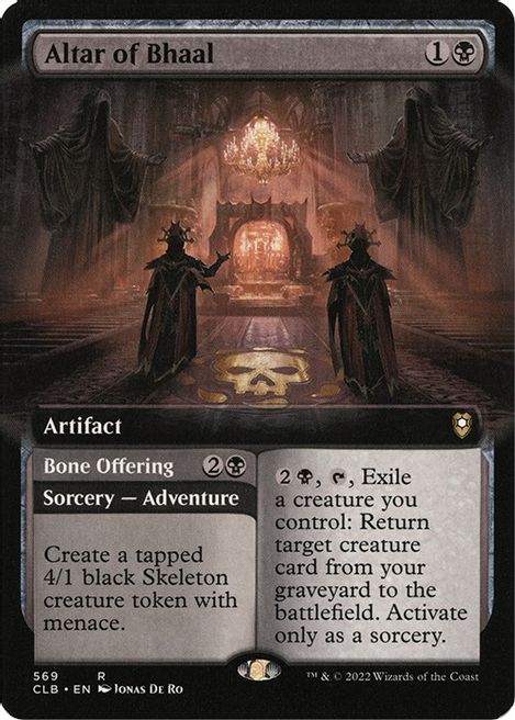 Altar of Bhaal (Extended Art) - Commander Legends: Battle for Baldur's ...
