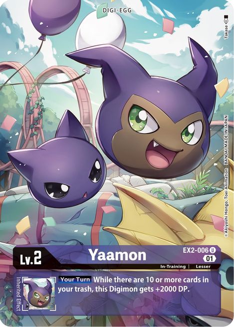 Yaamon (Alternate Art) - Digital Hazard - Digimon Card Game