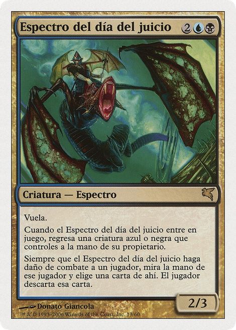 Doomsday Specter (Spanish) - "Espectro del día del juicio" - Magic ...