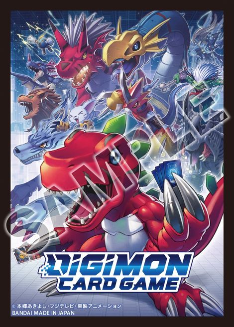 Digimon Card Game Official Sleeves - Tamer's Set 4 (60-Pack) - Bandai ...