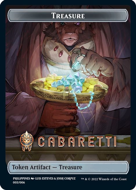 Treasure Token (Cabaretti) [SEA Exclusive] - Streets of New Capenna ...